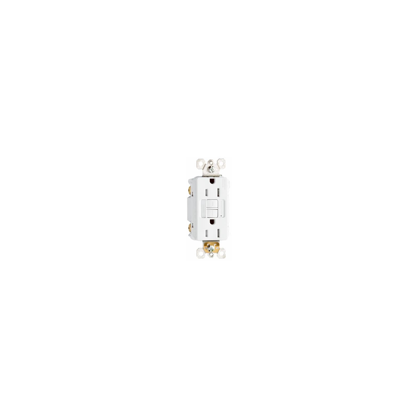 Legrand 1597NTLTRWCCD4 Pass & Seymour GFCI Receptacle/Night Light, 15A ...