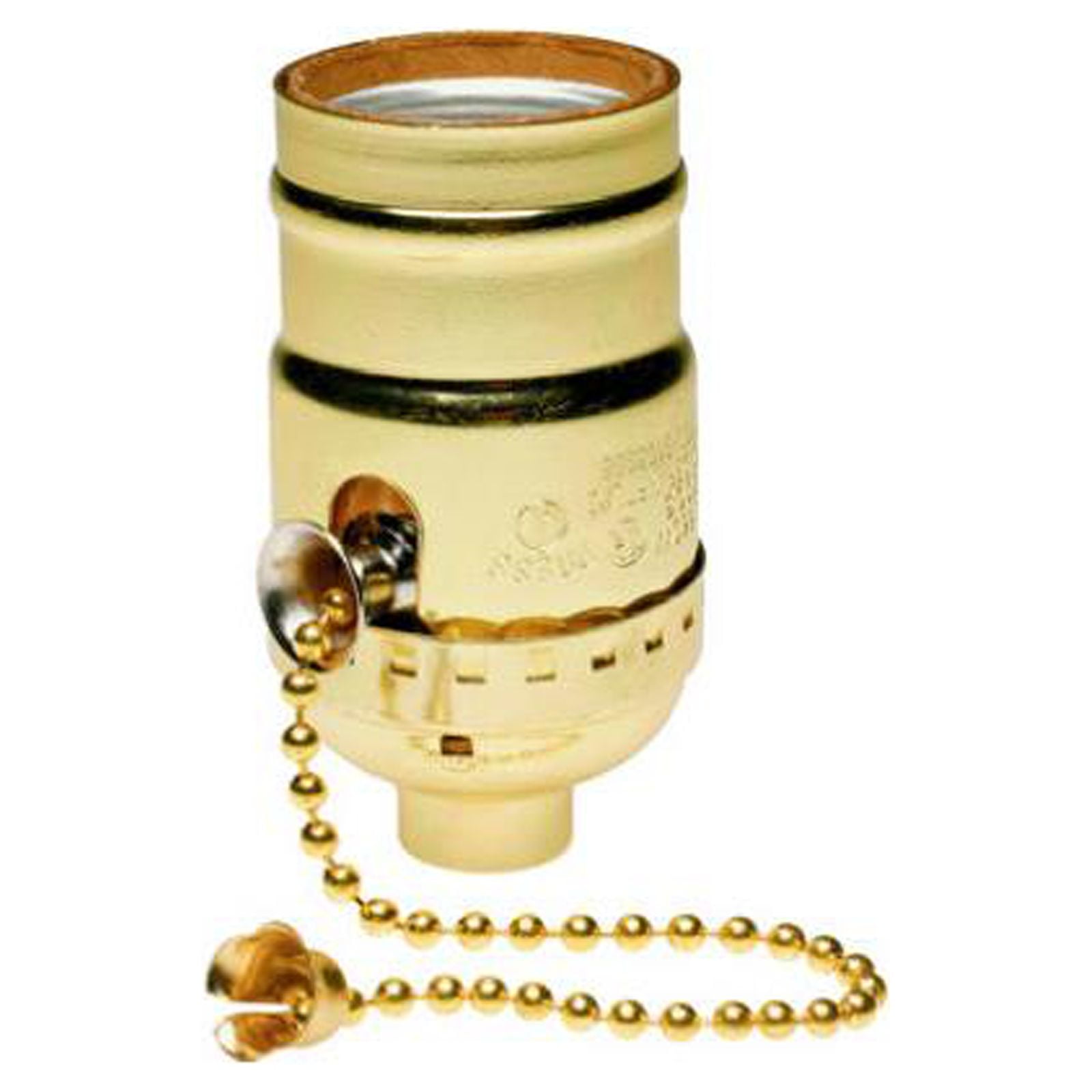 Legrand 19980PGCC10 Pass & Seymour Incandescent Medium Base Metal Shell ...