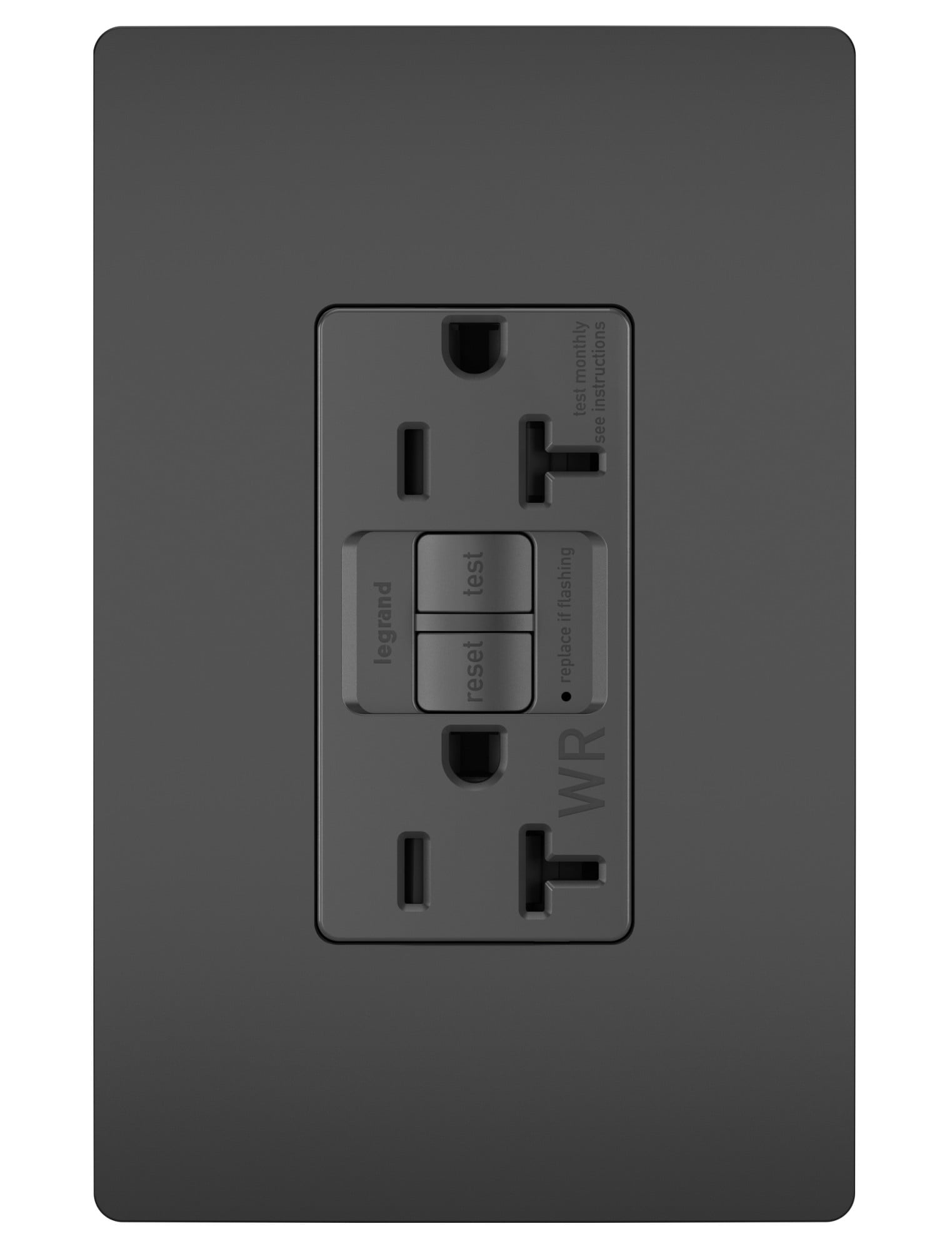 Legrand 2097Trwr Radiant 20 Ampere Tamper-Resistant Weather-Resistant ...