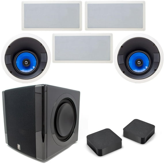Legrand 5000 Series 5.1 Home Theater Bundle includes 3 LCR In-Wall, 2 ...