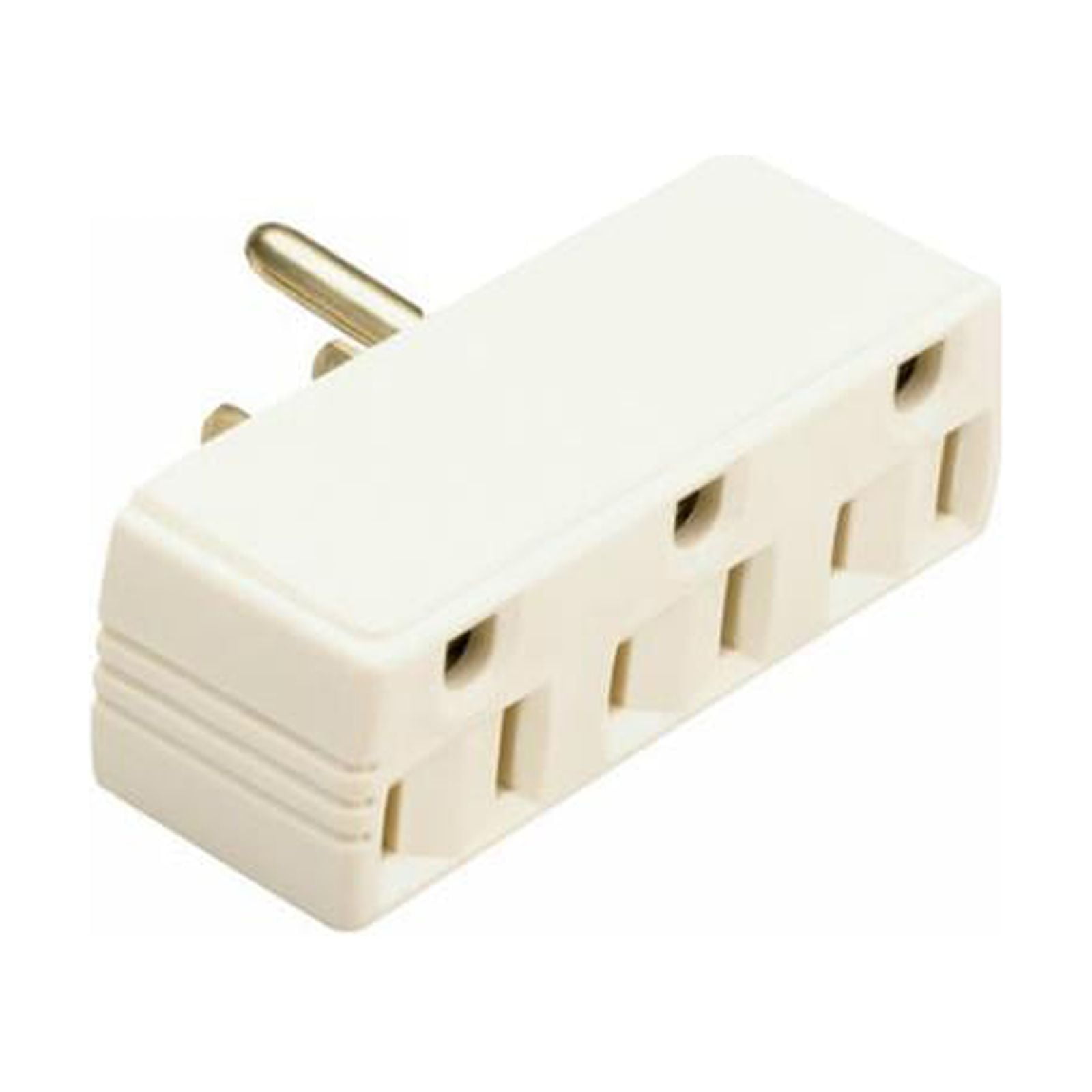 Legrand 697ICC20 Pass & Seymour 15A Ivory Plug In Triple Outlet Adapter ...