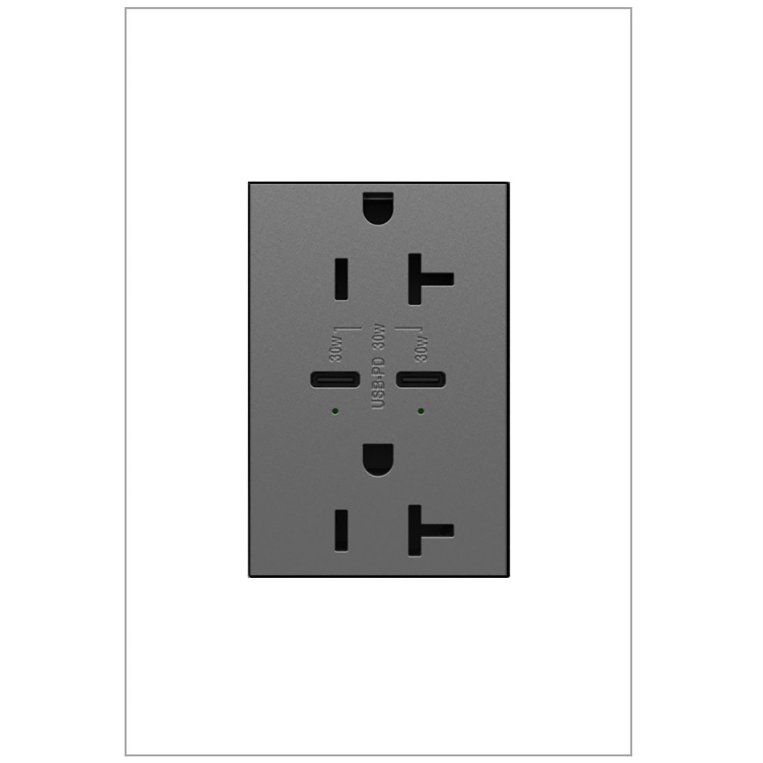 Legrand Artrusb20pd304 Adorne 20 Ampere Tamper Resistant Electrical ...