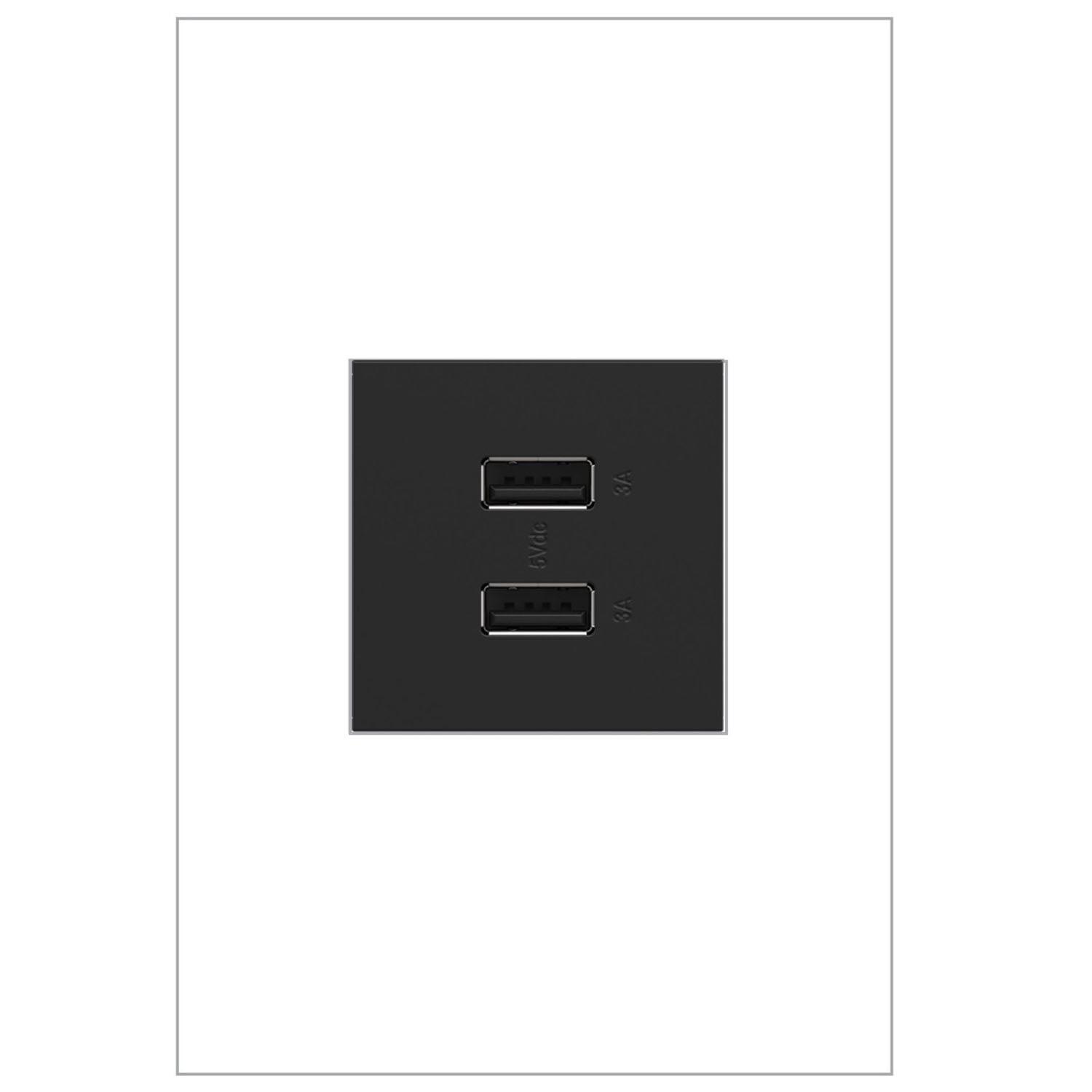 Legrand Arusb2aa6 Adorne 6 Amp Ultra-Fast Usb-A Outlet Module - Grey ...