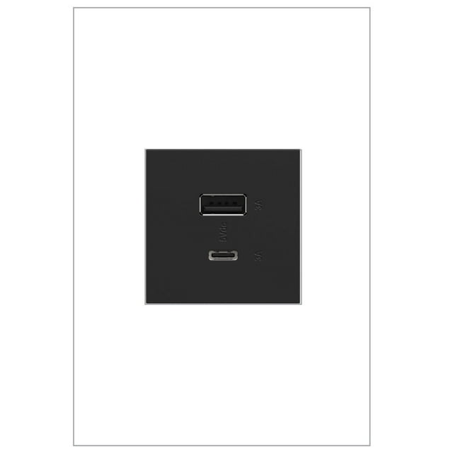 Legrand Arusb2ac6 Adorne 6 Amp Ultra-Fast Usb-A And Usb-C Outlet Module ...