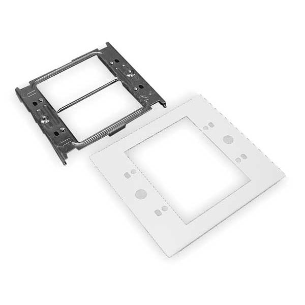 Legrand Device Plate,Gray,Steel,Plates G4047C-2 - Walmart.com