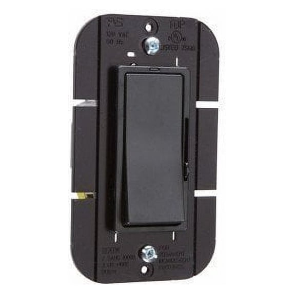 Legrand Harmony 1100W Decorator Single Pole Dimmer in Black - Walmart.com