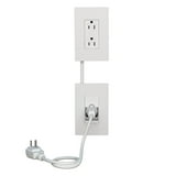 Wiremold 106071 Outlet Relocation Kit, White - Walmart Business Supplies