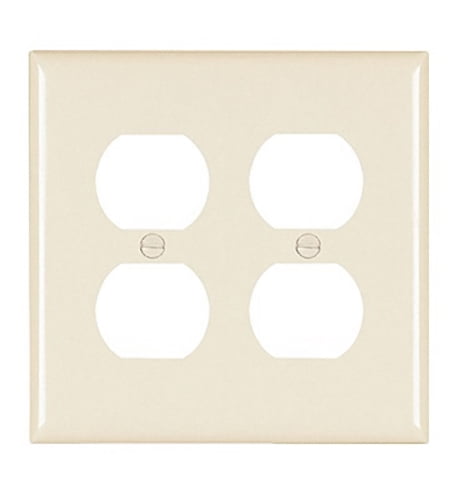 Legrand - PASS & SEYMOUR TP82LACC30 2 Gang 2 Duplex Outlet Openings ...