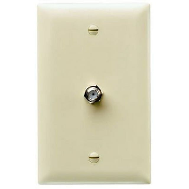 Legrand Pass & Seymour IVY 1G Coax Wall Plate 12 Pack - Walmart.com