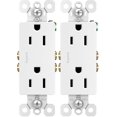 Legrand - Power Outlet, 15 Amp Tamper Resistant Outlet to Use as Wall ...