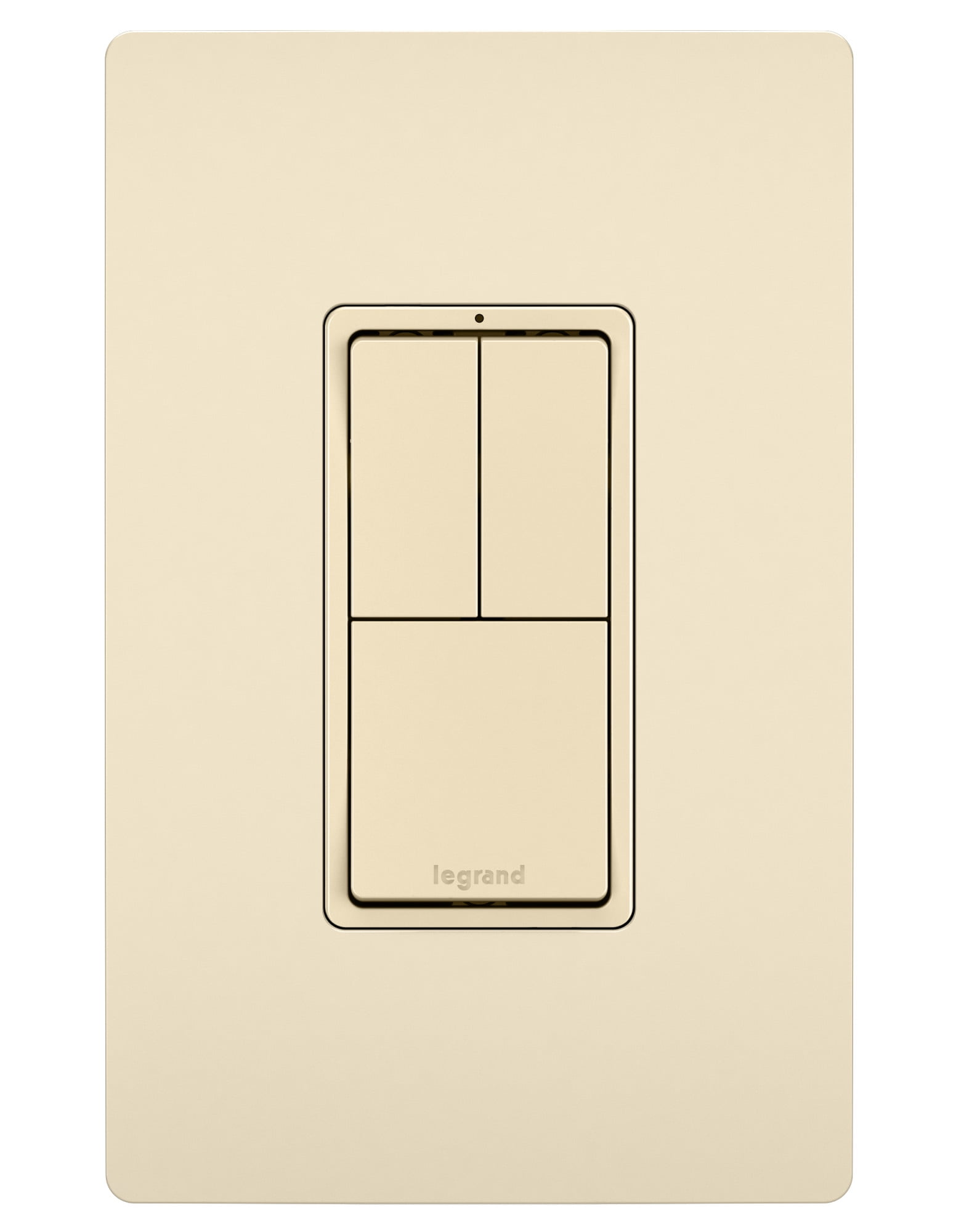 Legrand Rcd113 Radiant 15 Ampere Combination Single Pole/Single Pole/3 ...