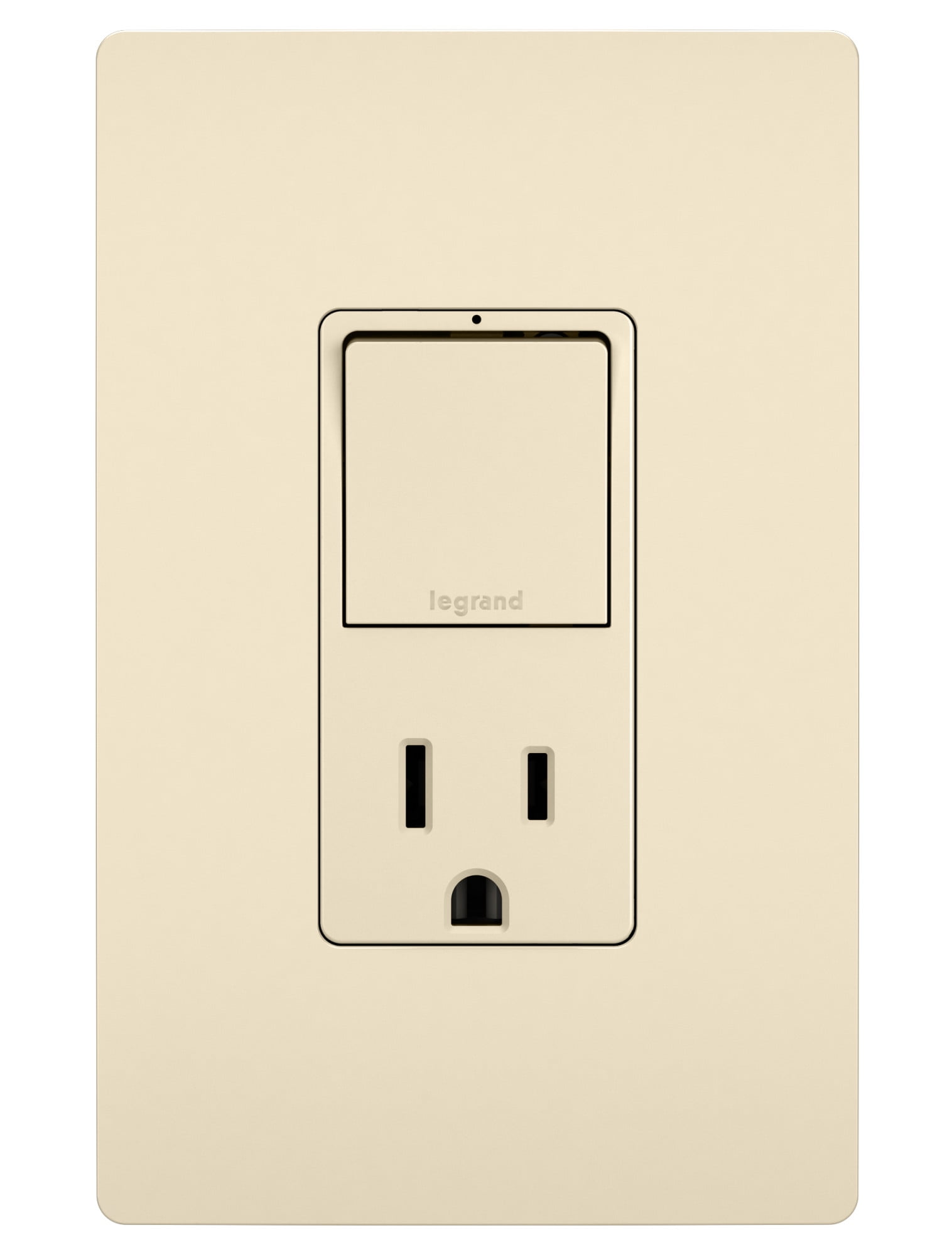 Legrand Rcd38tr Radiant 15 Ampere Combination Tamper Resistant Outlet ...