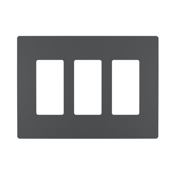 Legrand Rwp263 Radiant 3-Gang Decorator Rocker Light Switch / Outlet ...