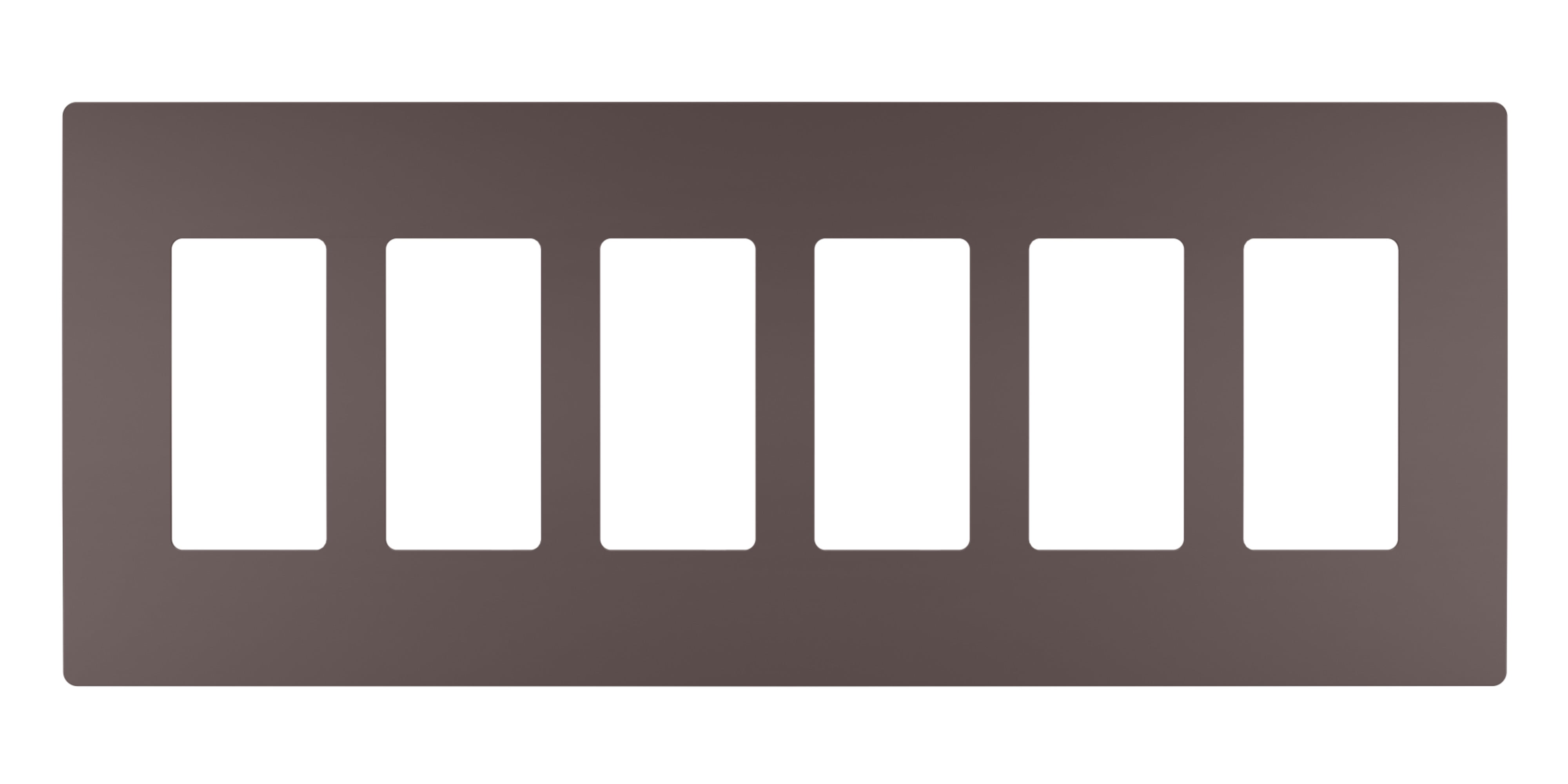 Legrand Rwp266 Radiant 6-Gang Light Switch / Outlet Cover Wall Plate ...