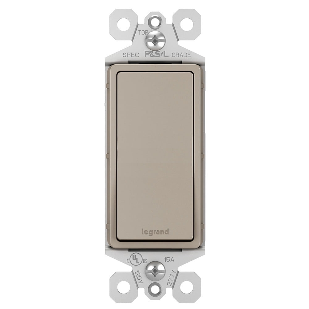 Legrand - Pass Seymour radiant TM873NICC10 15A 3-Way Paddle Rocker ...