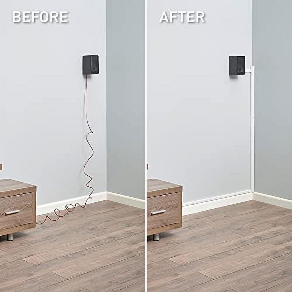 Legrand Wiremold CMK40 Cornermate 10 Foot 8 Piece Cord Cover Kit For ...