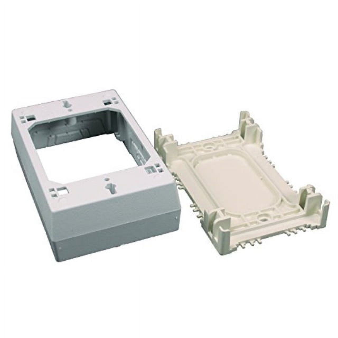 Legrand - Wiremold NMW3 Nonmetallic Raceway Deep Outlet Box - Walmart.com