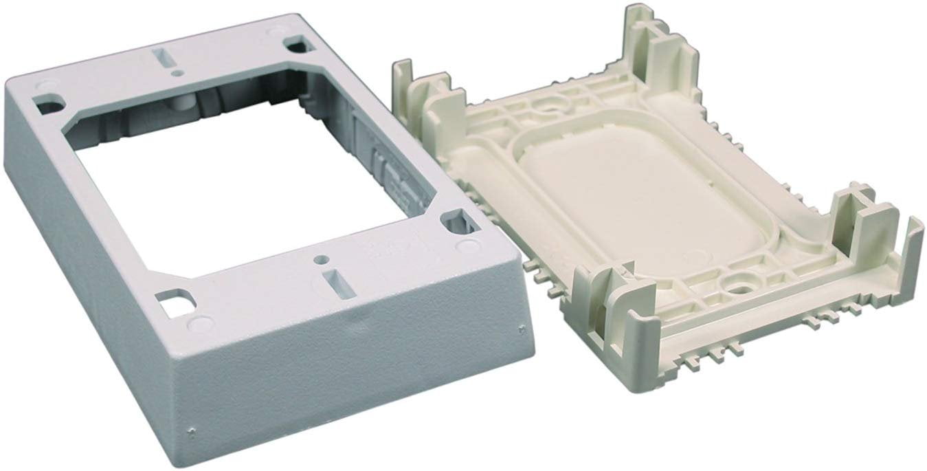 Legrand - Wiremold NMW35 Nonmetallic Raceway Extra Deep Outlet Box ...