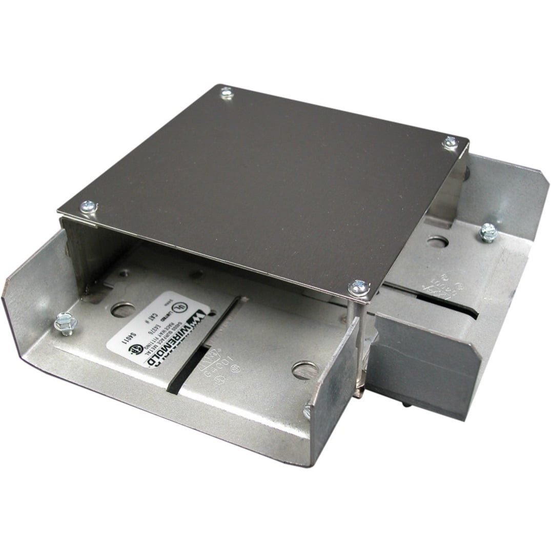 Legrand Wiremold S4000 Series Raceway Stainless Steel Flat Elbow ...