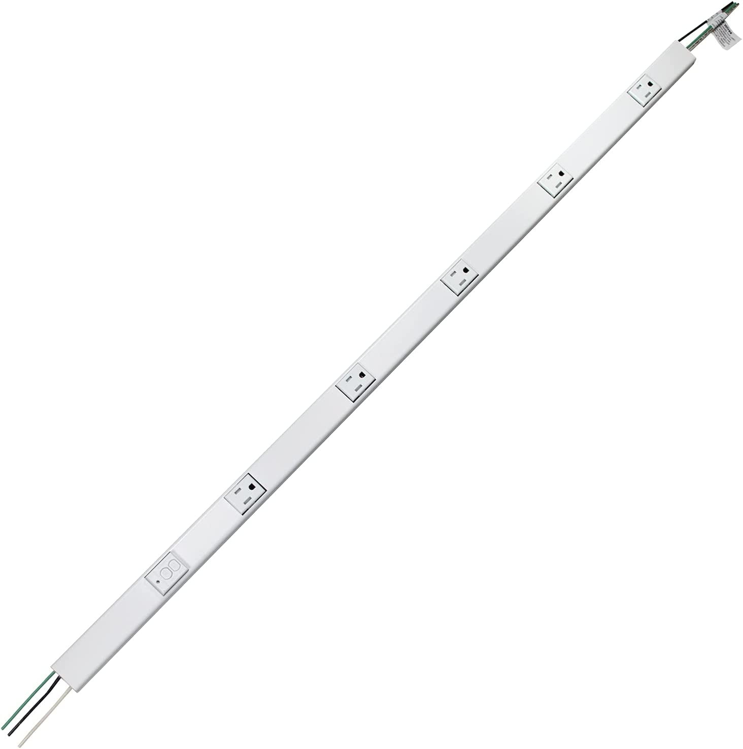 Legrand Wiremold WH20GB306TRGFI6 Plugmold 2000 Series 3 Foot Hardwired ...