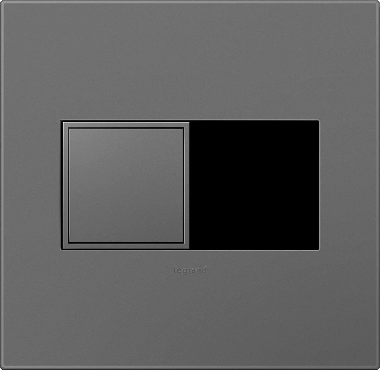 Legrand adorne 15A 2-Gang Pop-Out Outlet in Magnesium Finish - Walmart.com