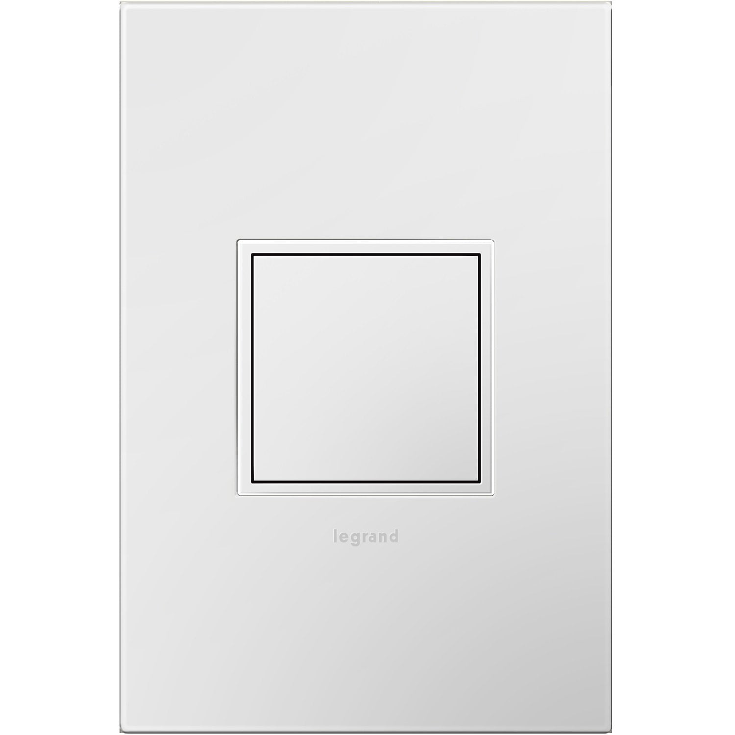 Legrand adorne 20Amp 1-Gang Pop-Out Outlet, Gloss White, Duplex ...