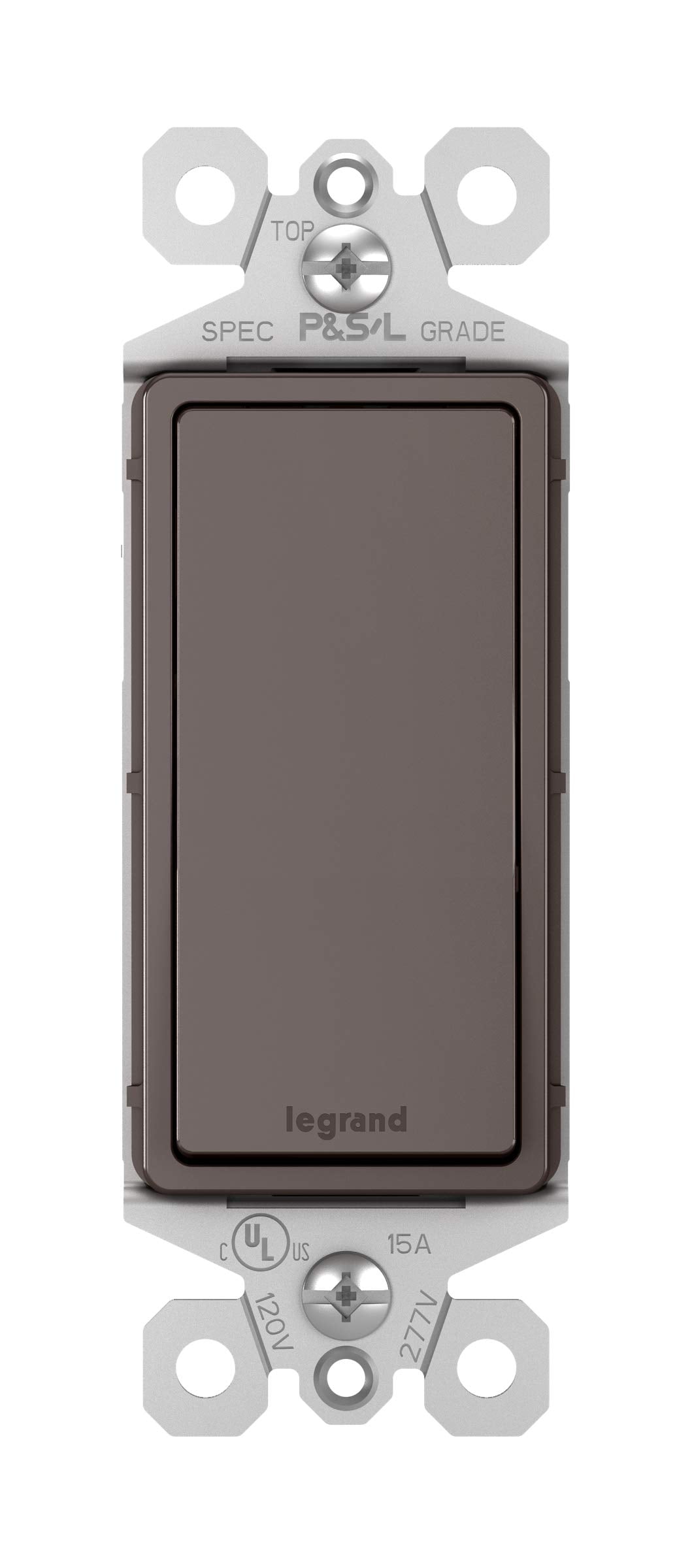 Legrand radiant 15 amp rocker wall switch, 3-Way decorator light ...