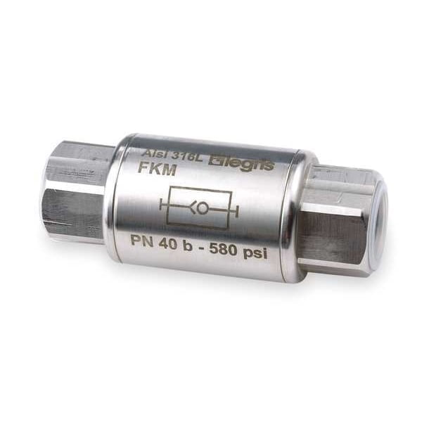 Legris Check Valve,3.0313 in Overall L,PK2 4895 22 22 - Walmart.com