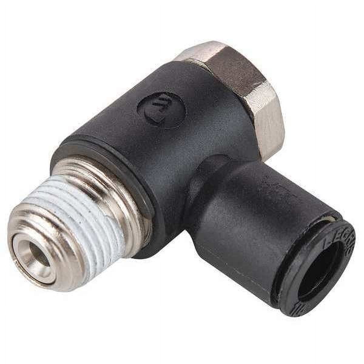 Legris Flow Control Valve,3/8" PTC,3/8" NPT 7015 60 18 - Walmart.com