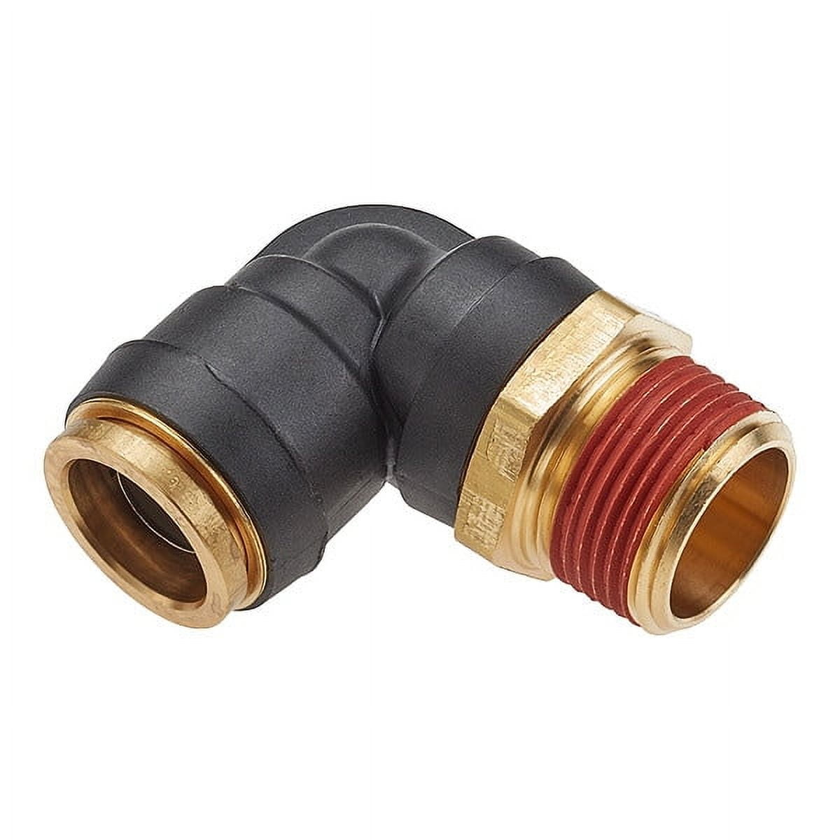 Legris Swivel Elbow,Pipe 1/2",Tube 5/8" VS369PTCR-10-8 - Walmart.com