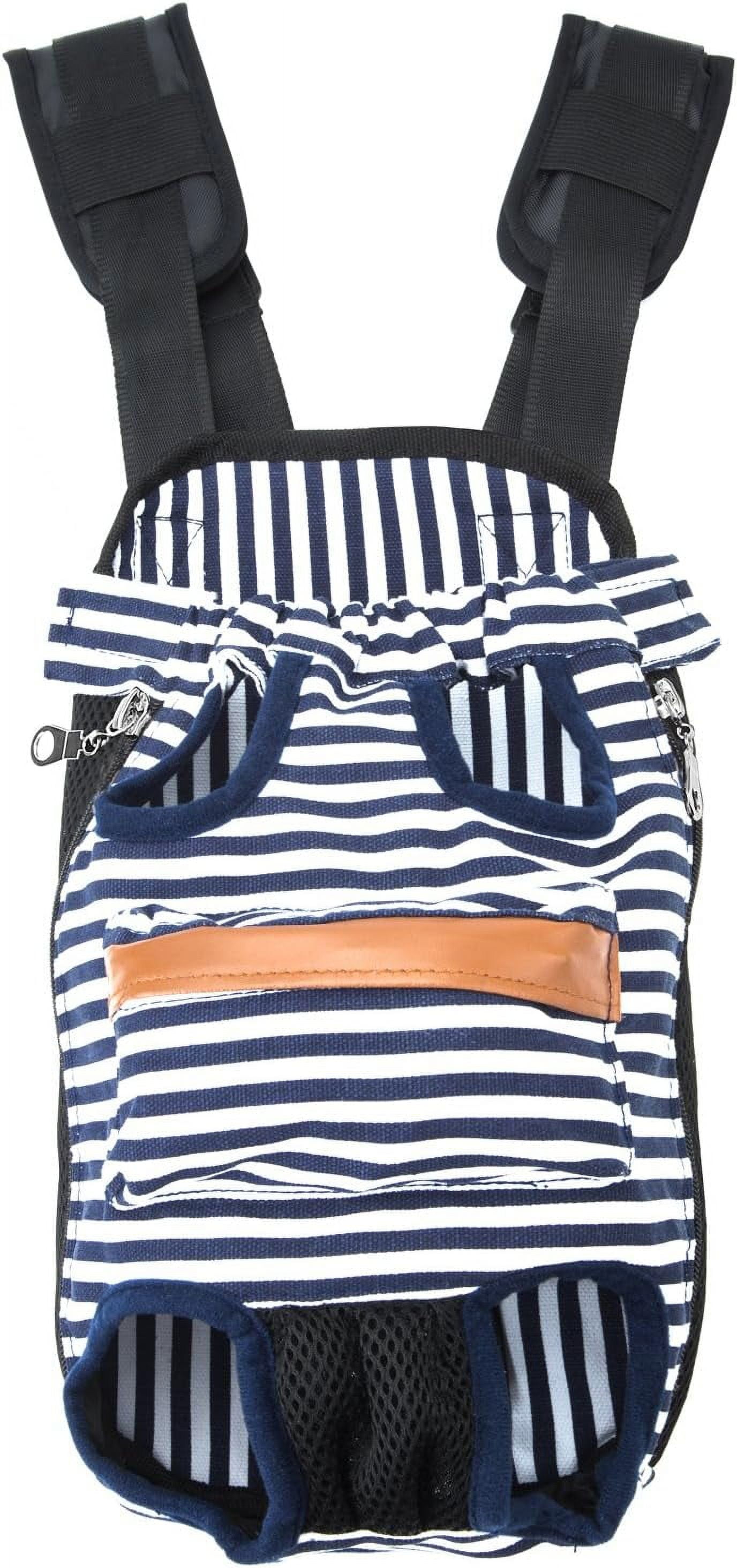 Legs Out Front-Facing Dog Carrier Hands-Free Adjustable Pet Puppy Cat ...