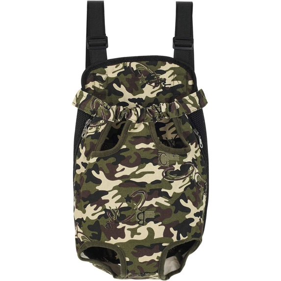 Legs Out Front-Facing Dog Carrier Hands-Free Adjustable Pet Puppy Cat ...