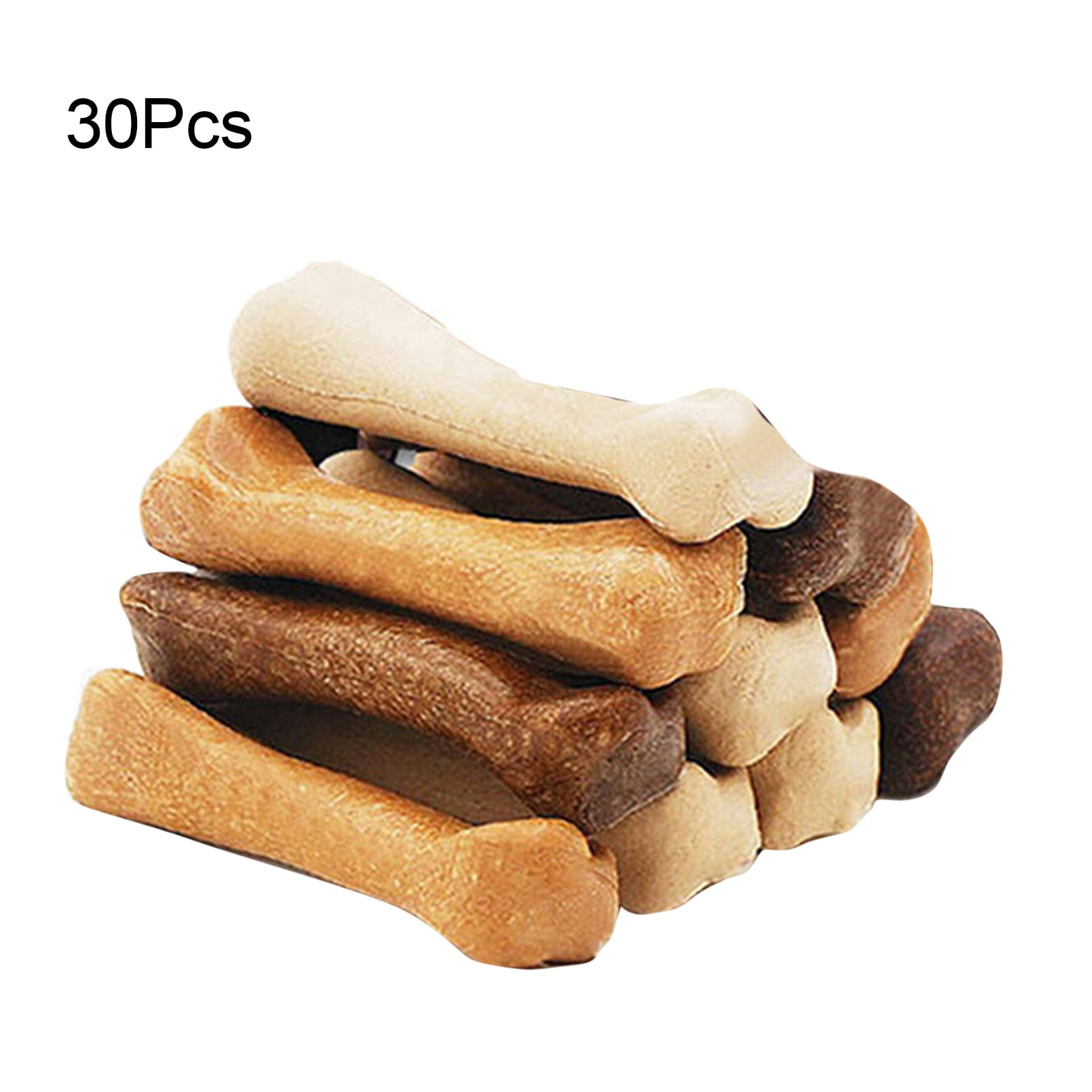 Legxiet 30Pcs Dog Bone Teething Stick - Oral hygiene snacks, chewy ...