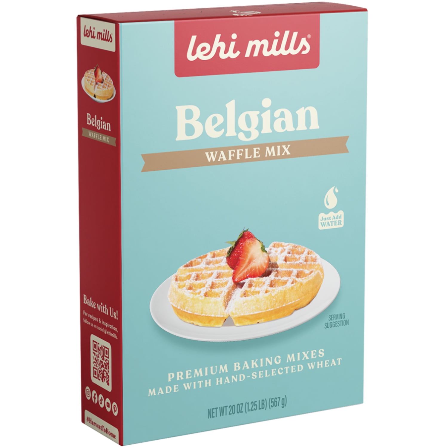 Lehi Mills Belgian Waffle Mix 20 oz - Walmart.com
