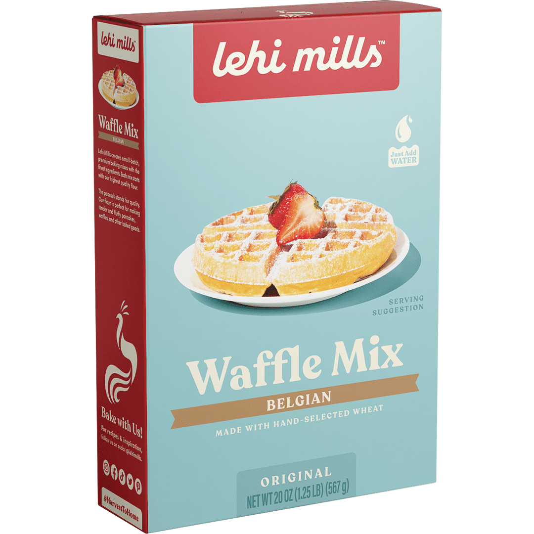 Lehi Mills Belgian Waffle Mix, 20 oz - Walmart.com