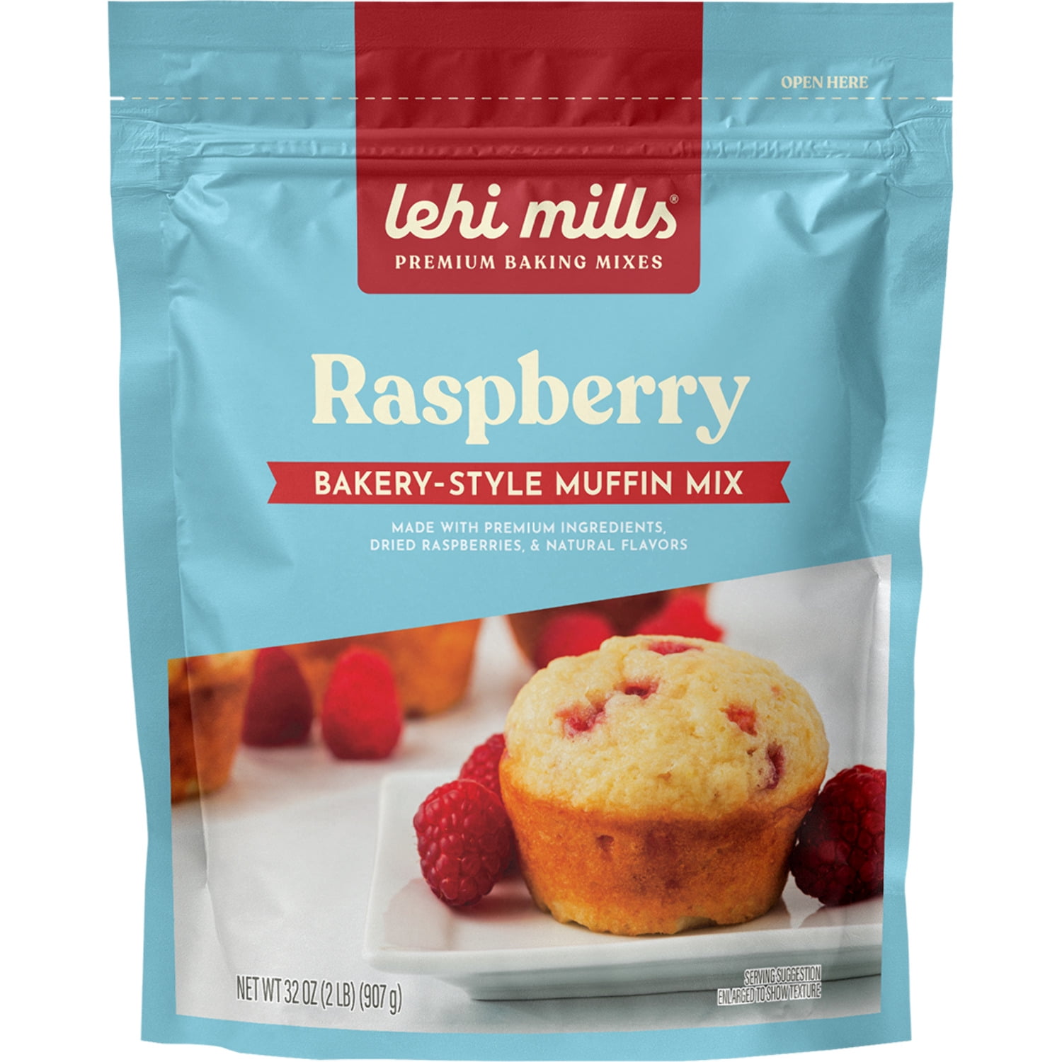 Lehi Mills Raspberry Muffin Mix - Walmart.com