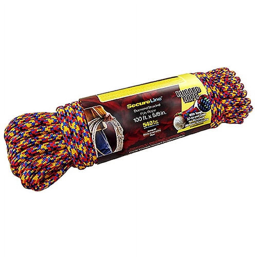 Lehigh 5/8" x 100' Rugged Rope - Walmart.com