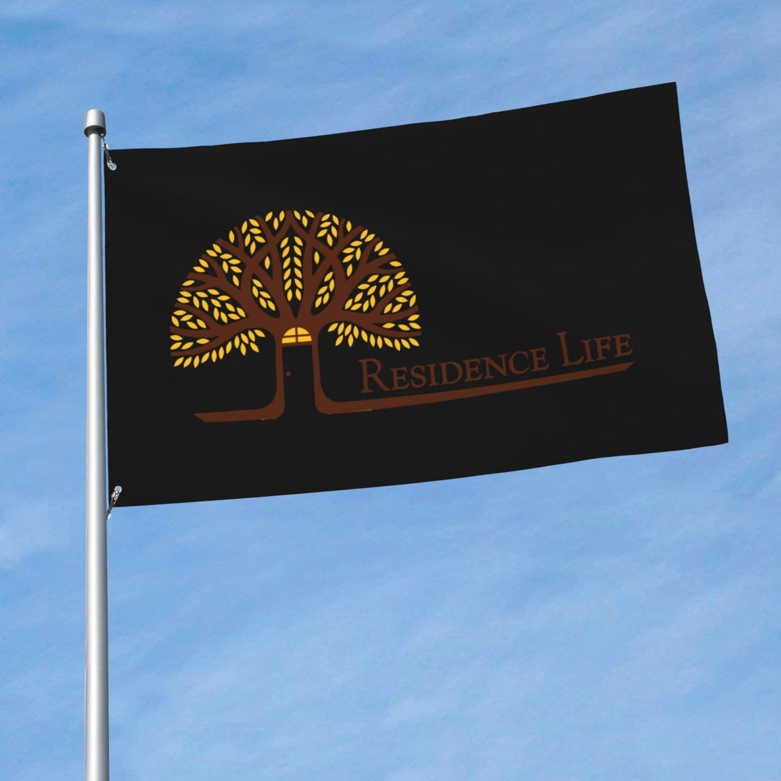 Lehigh University Logo Flag 3x5 Outdoor ,Sewn Stripes, Stronger Brass ...