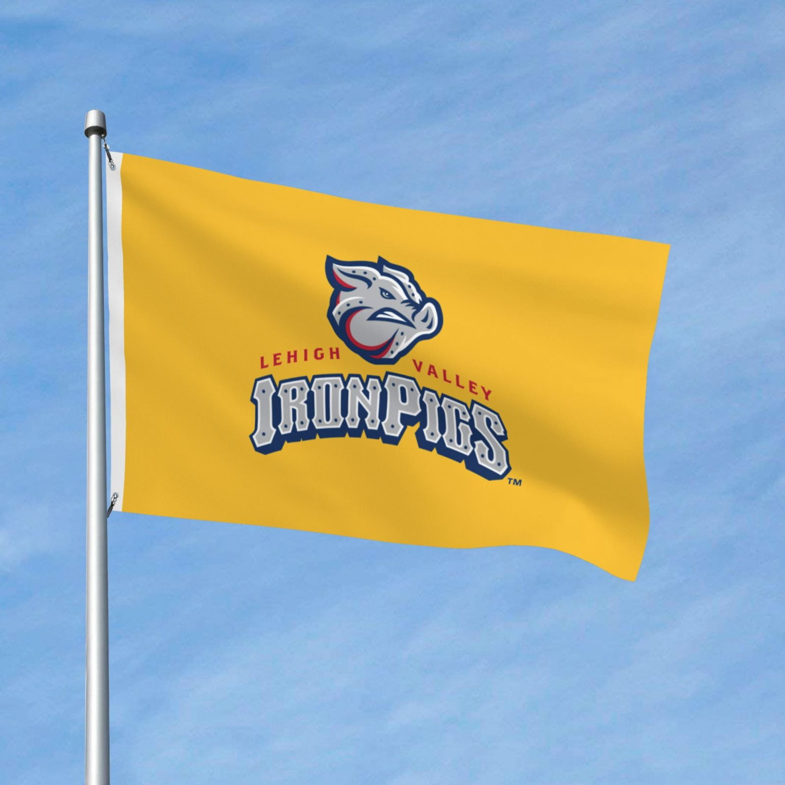 Lehigh Valley Ironpigs 3x5 Ft Flag Double Sided Indoor Outdoor Double ...