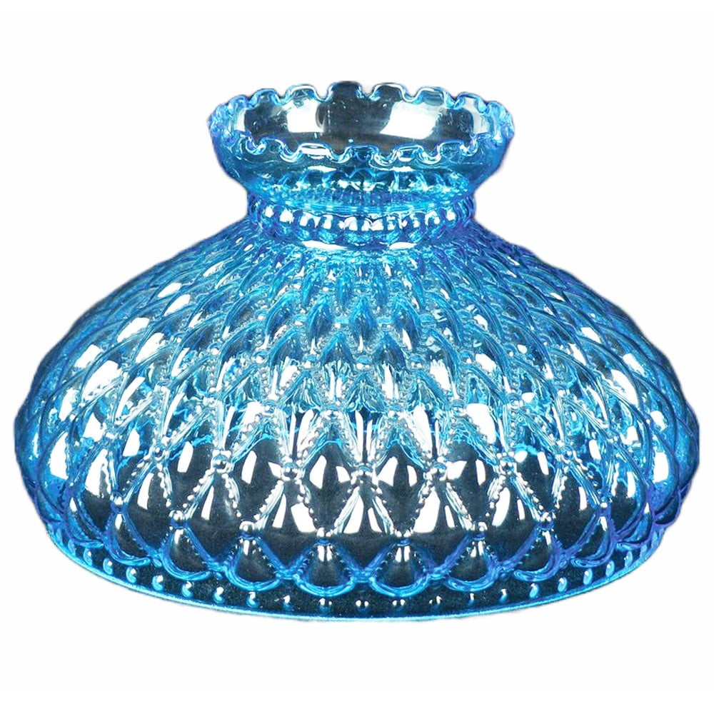 Lehman's 10" Blue Diamond Quilt Oil Lamp Shade - Walmart.com