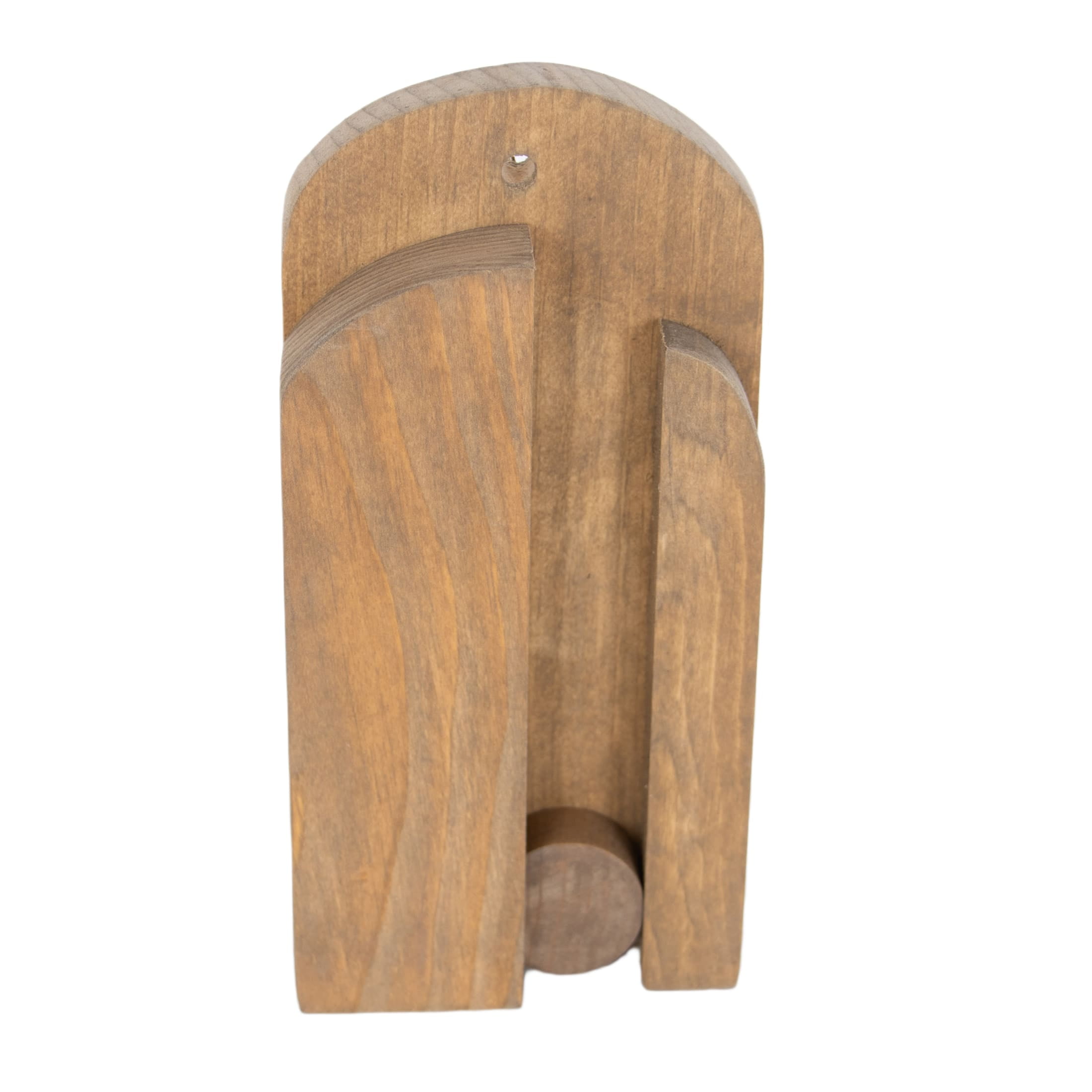 Lehman's Amish Handcrafted Broom Holder, Wall-Mount Wooden Storage ...