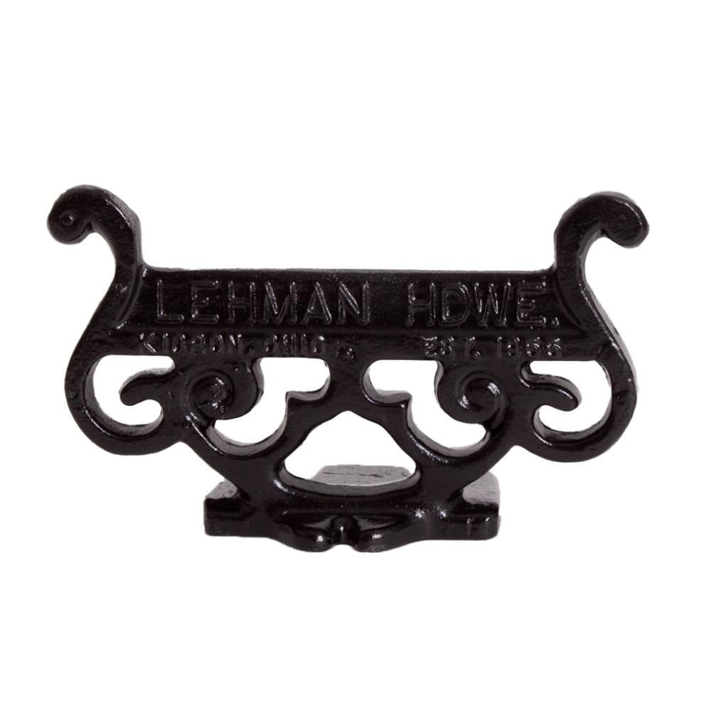 Lehman's Cast Aluminum Boot Scraper, Vintage Style Scroll Design to ...