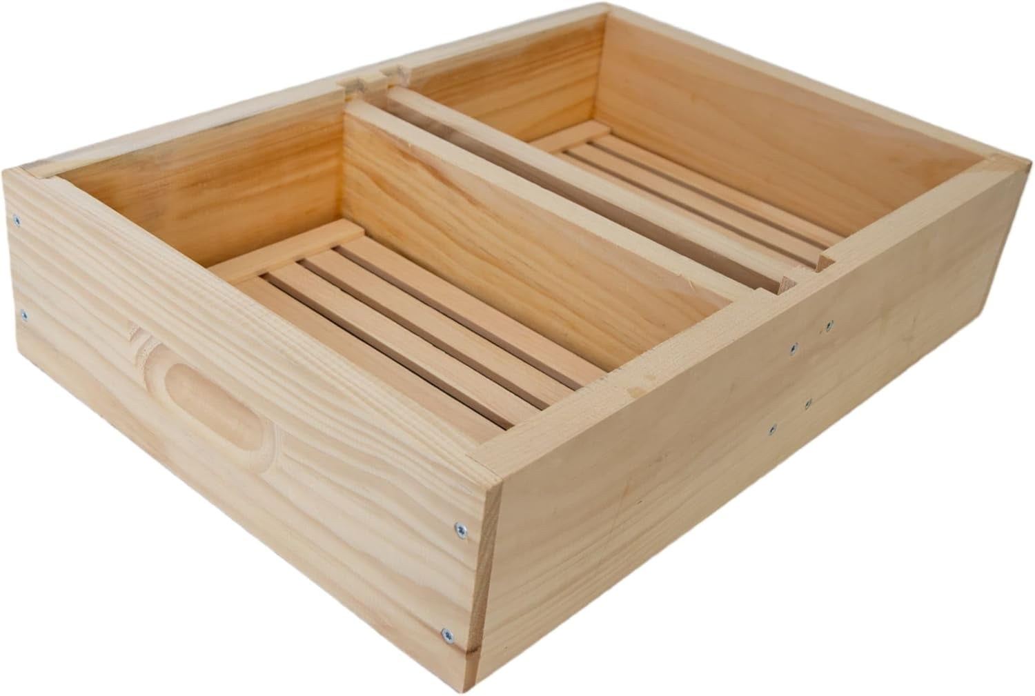 Lehman's Stoney Acres Beekeeping Top Feeder, with Floats, for 8-Frame ...