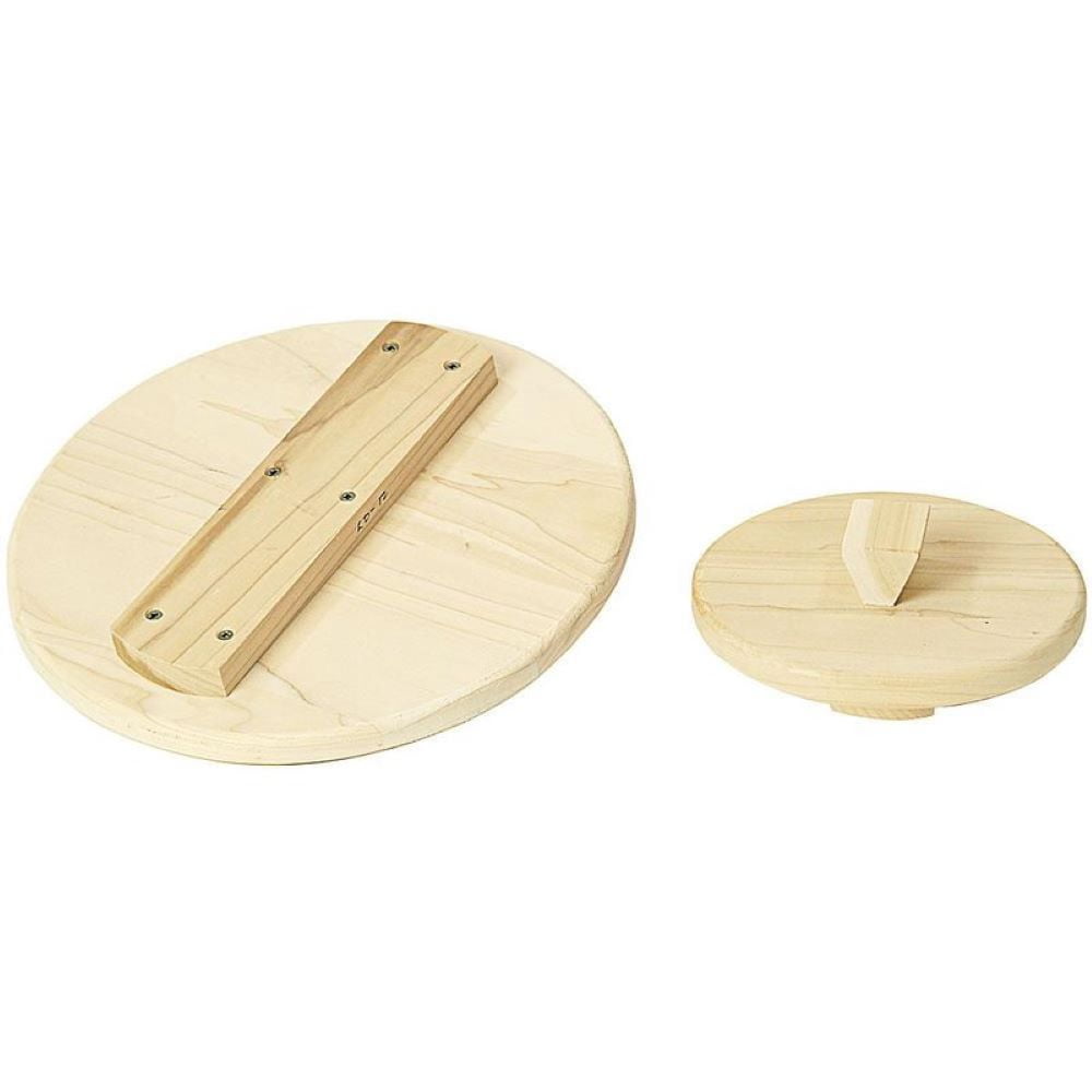 Lehman's Wooden Cover Lid for Pickling and Fermentation Crocks, Pickle ...