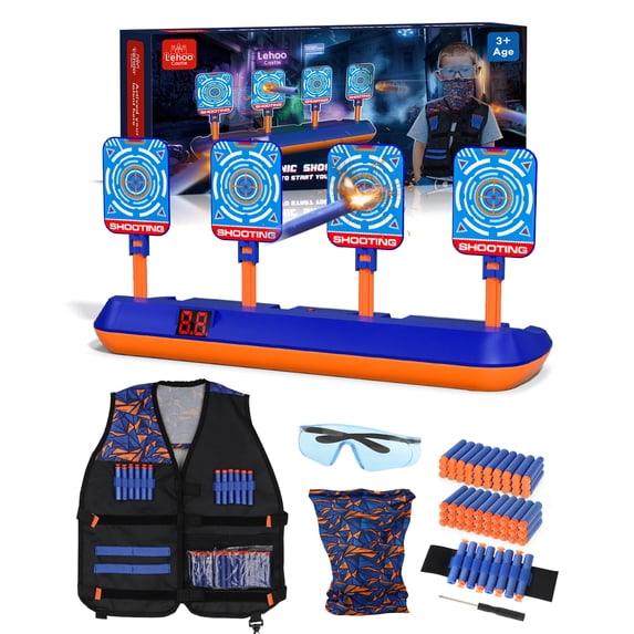Electronic Shooting Targets, Digital Target for Nerf with Auto-Reset ...