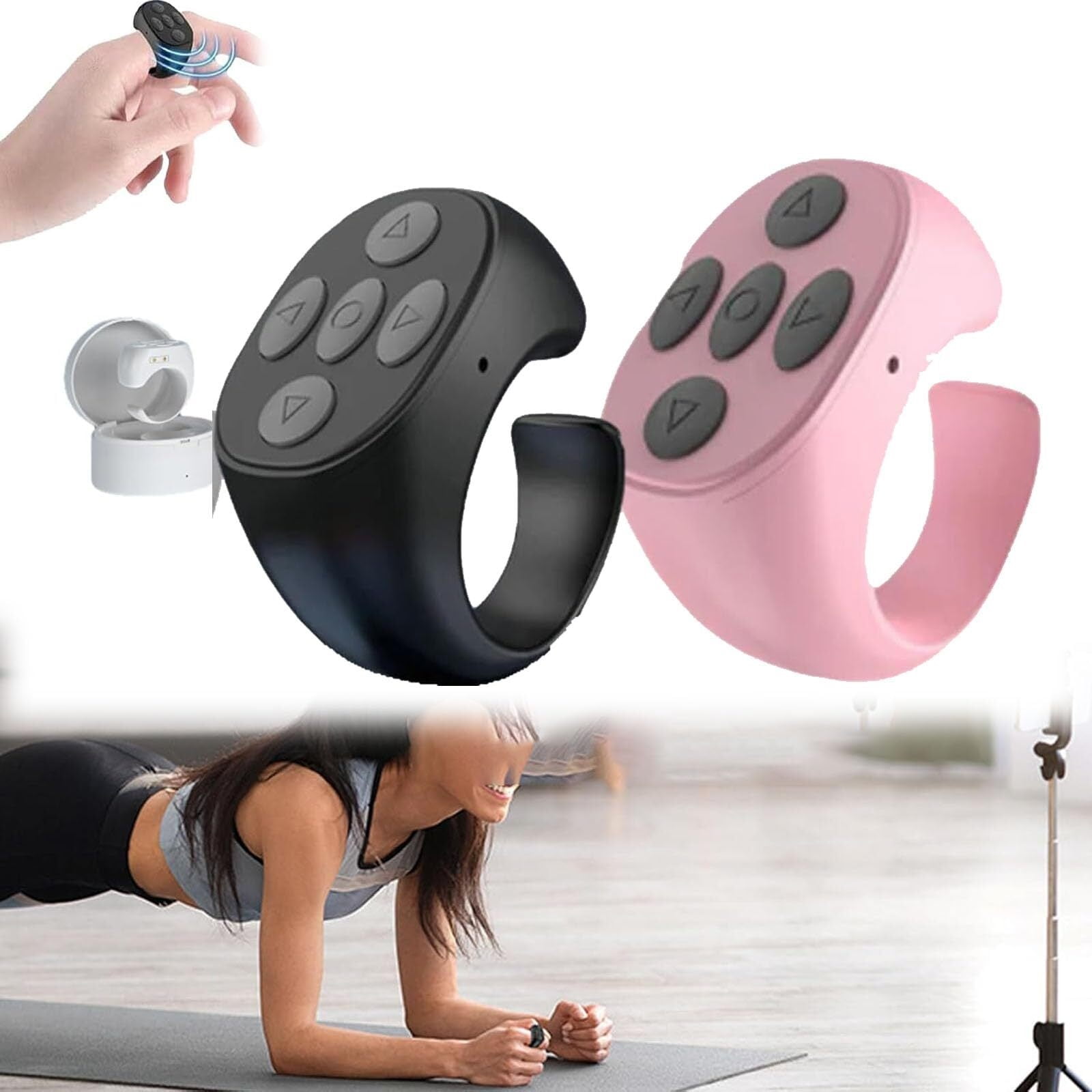 Lei Fingertip Wireless Bluetooth Remote Control, Fingertip Wireless ...