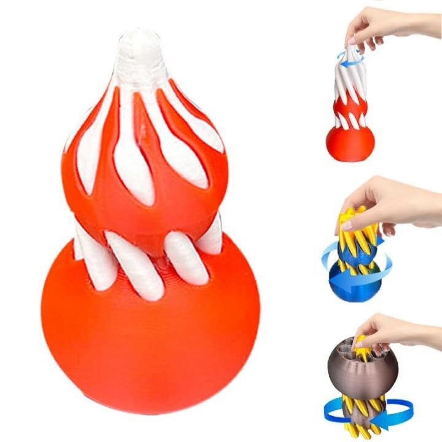Lei Gourd Spiral Cone Fidget Toy,3D Printed Fidget Toys,3D Printed ...