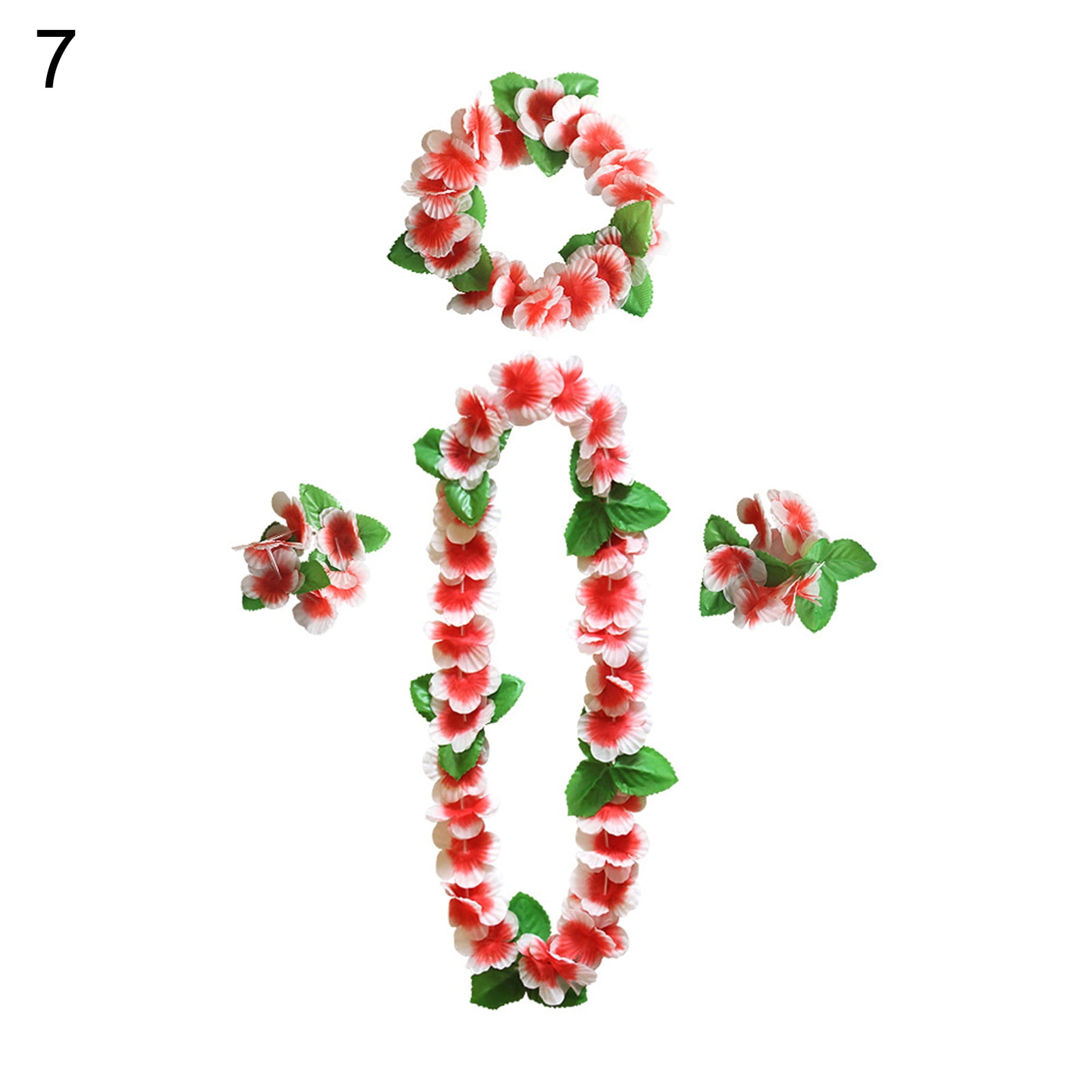 Lei Kit Vibrant Colors Breathable Party Favors Hawaiian Party ...