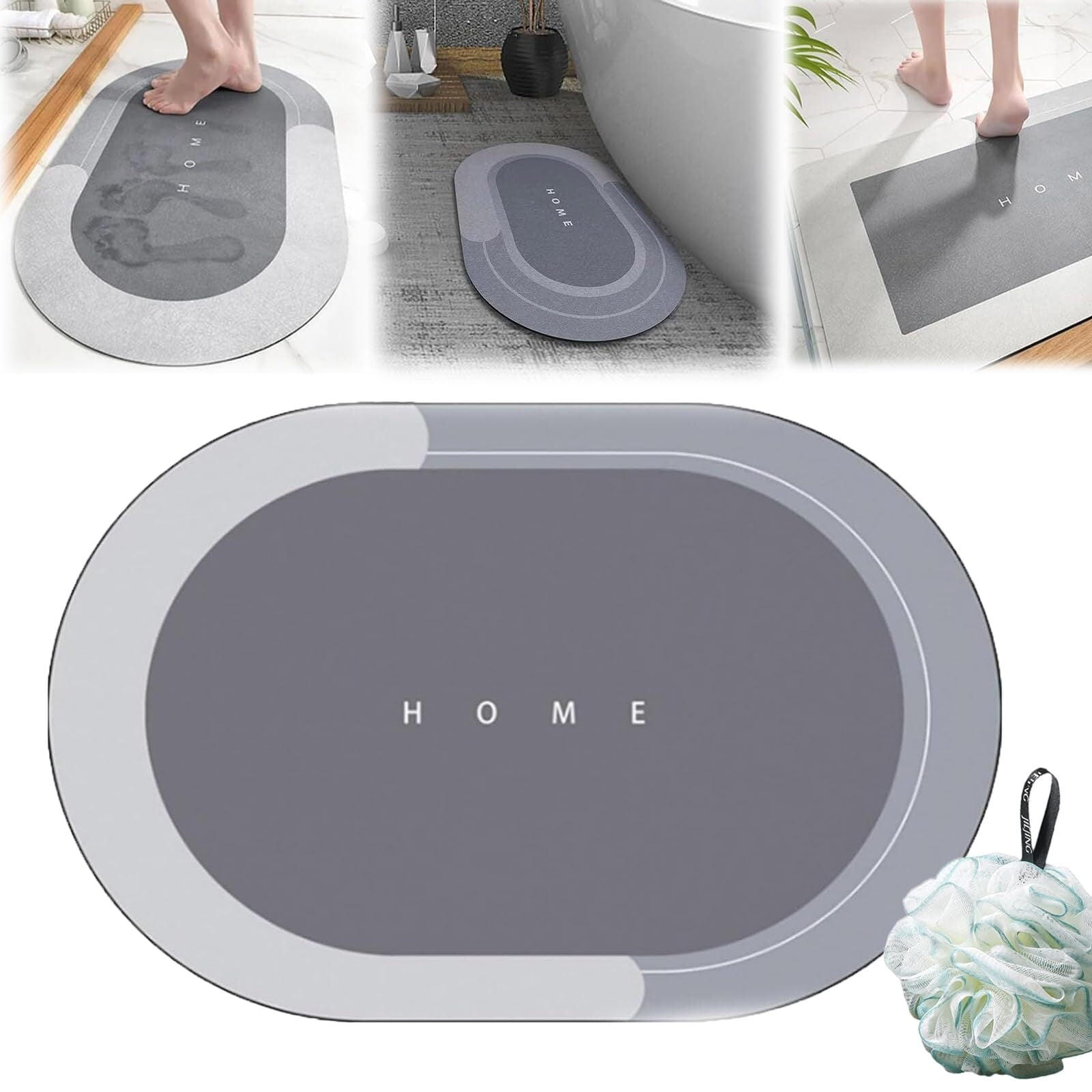 Lei Modernized Bath Mat,The Magic Mat,Modernized Magic Mat Bathroom,The ...