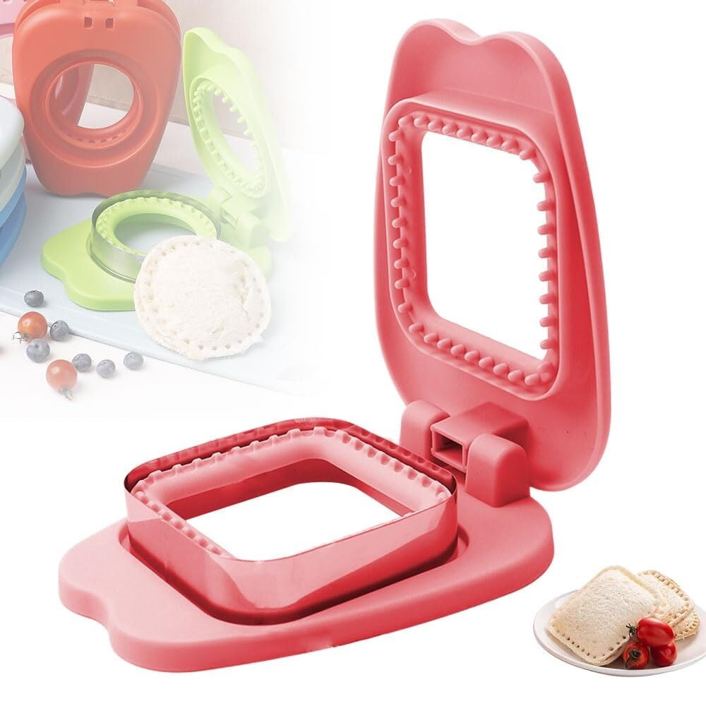Lei Sandwich Molds Cutter and Sealer, 2024 New Crustless Sandwich Maker ...